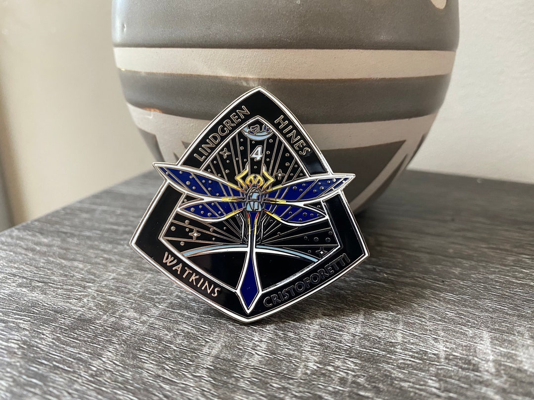 NASA Crew-4 USCV-4 Mission Patch Hard Enamel Pin - Etsy