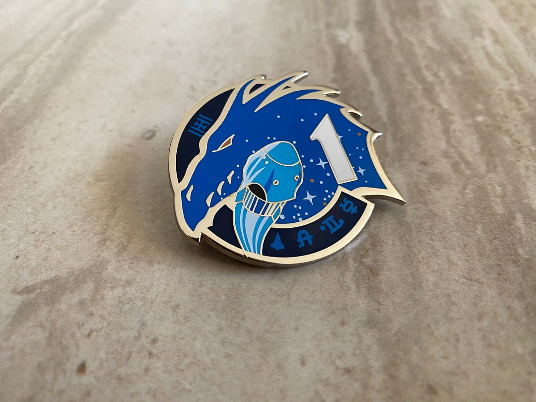 NASA Crew-1 Mission Patch Hard Enamel Pin - Etsy