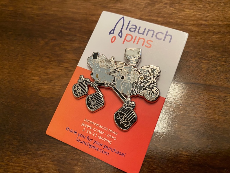 NASA Mars 2020 Perseverance Rover Pin - Etsy