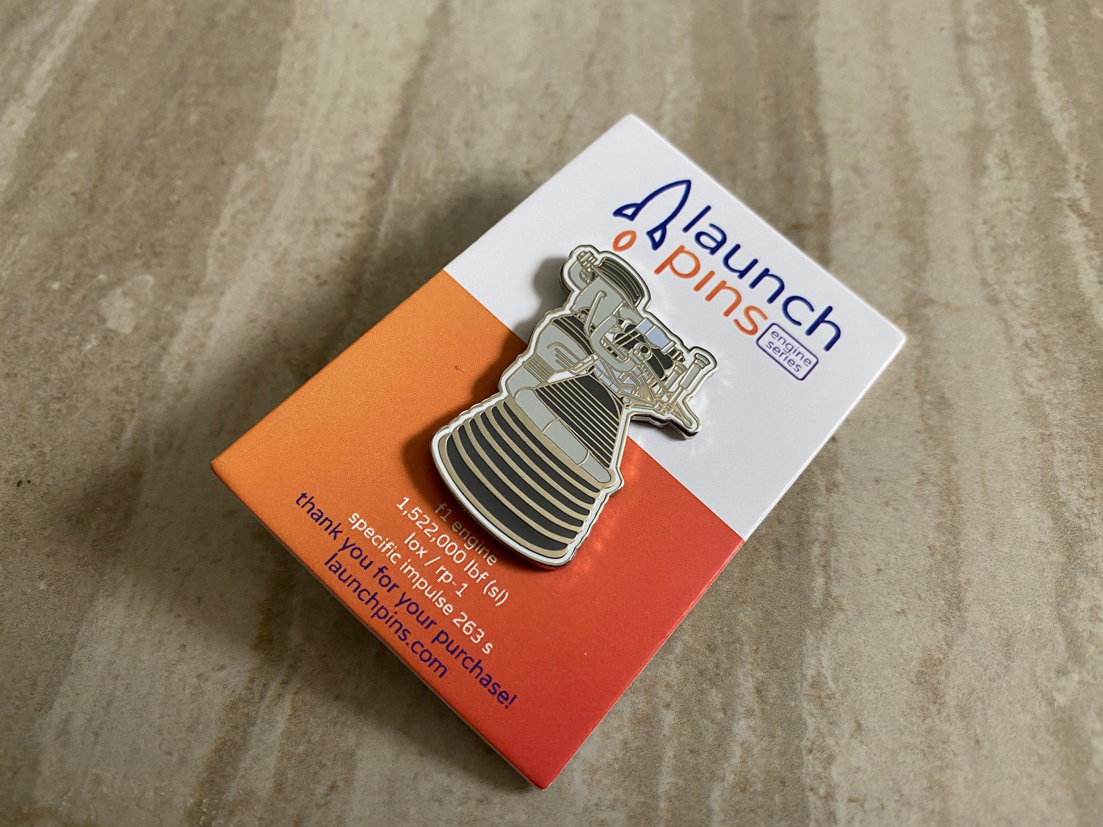 F-1 Engine (saturn V 1st Stage) Hard Enamel Pin - Etsy
