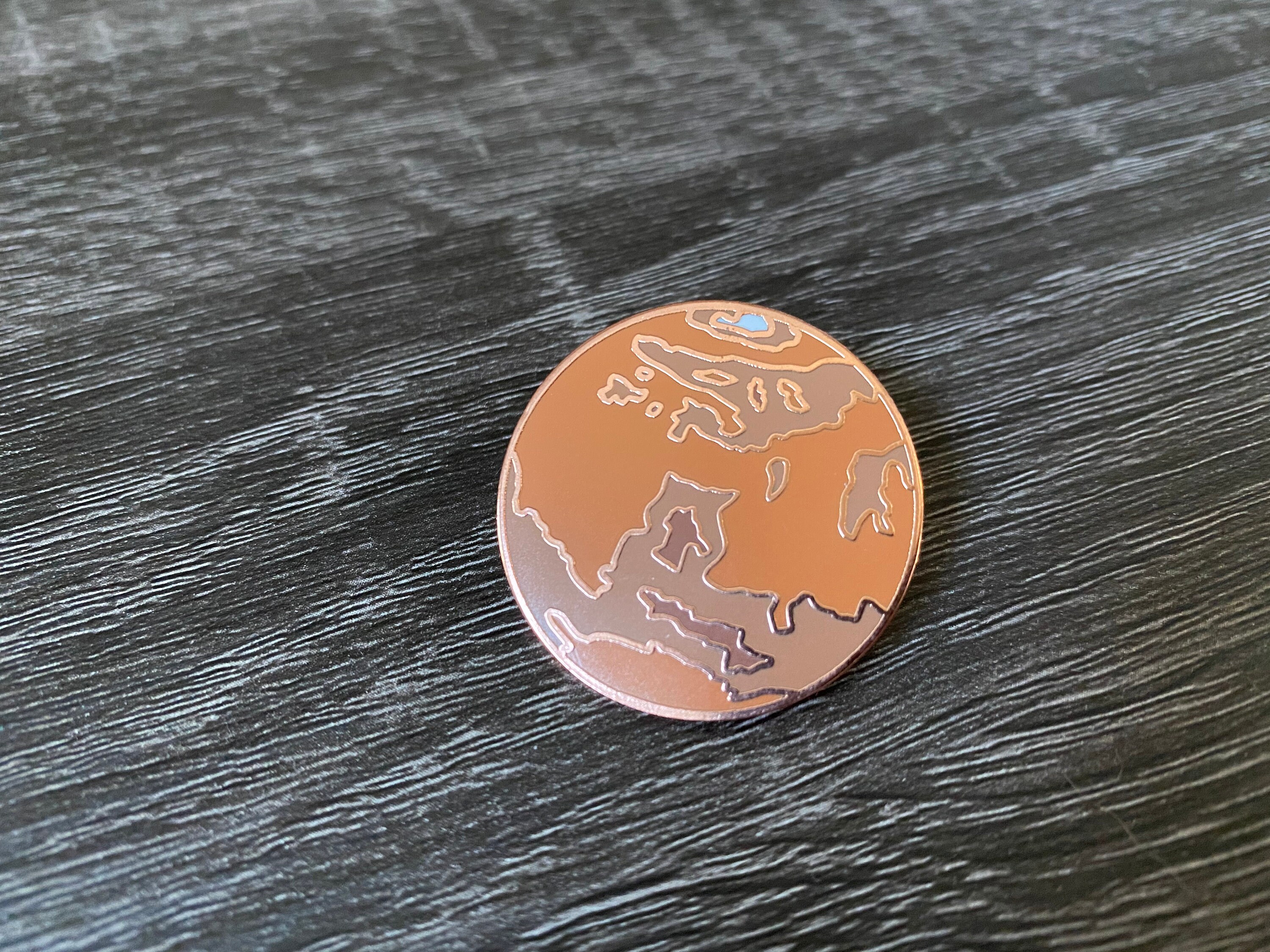 Mars Hard Enamel Pin - Etsy