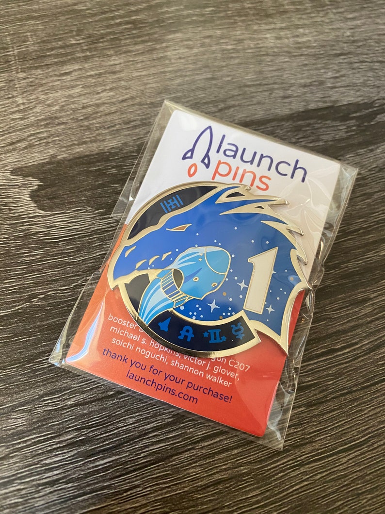 NASA Crew-1 Mission Patch Hard Enamel Pin - Etsy UK