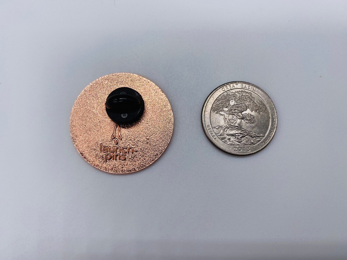 Mars Hard Enamel Pin | Etsy