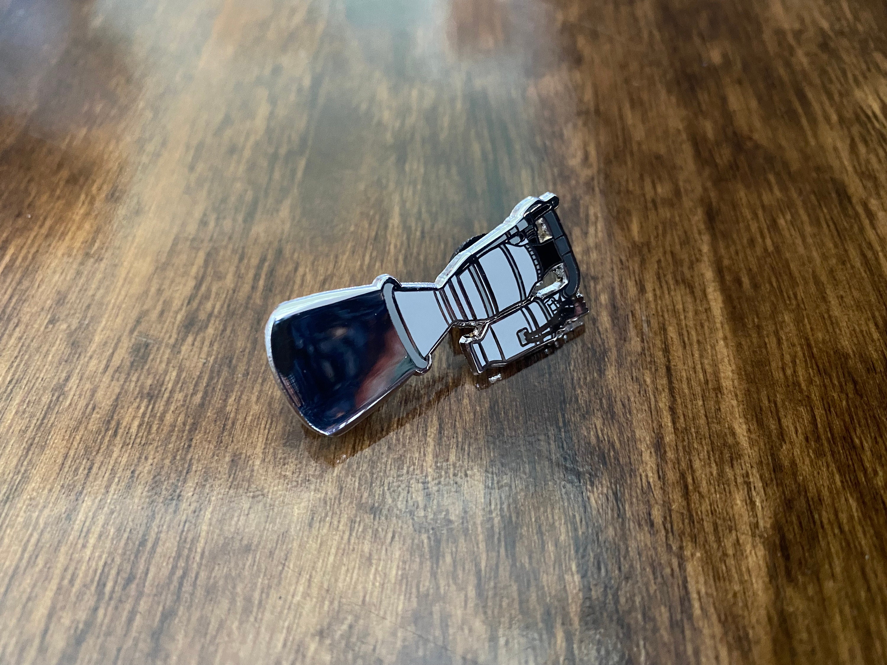 Merlin 1D Engine Hard Enamel Pin | Etsy