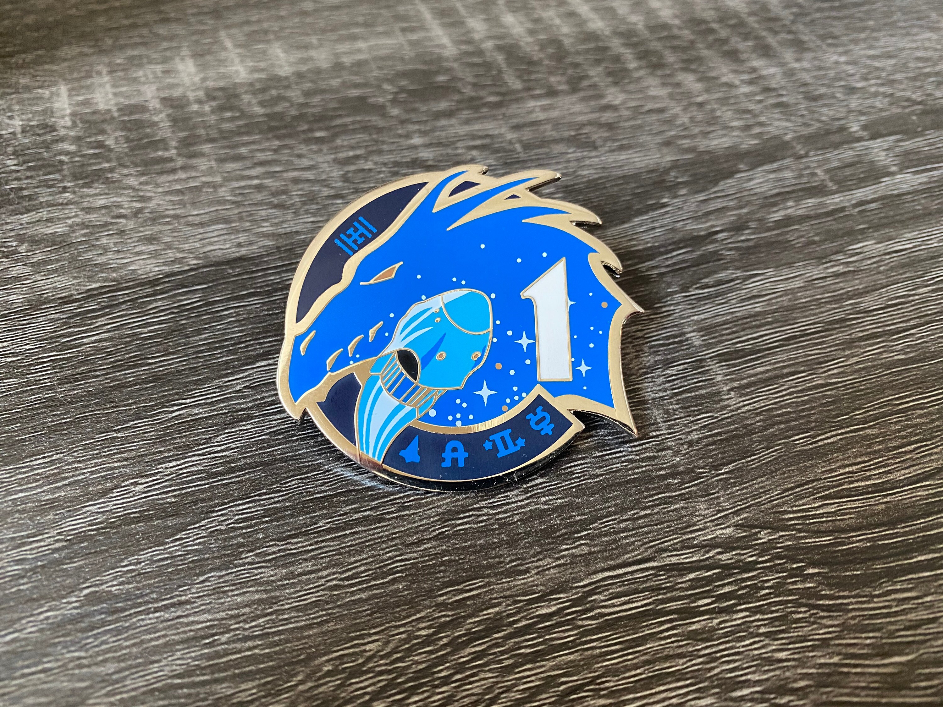 NASA Crew-1 Mission Patch Hard Enamel Pin - Etsy UK