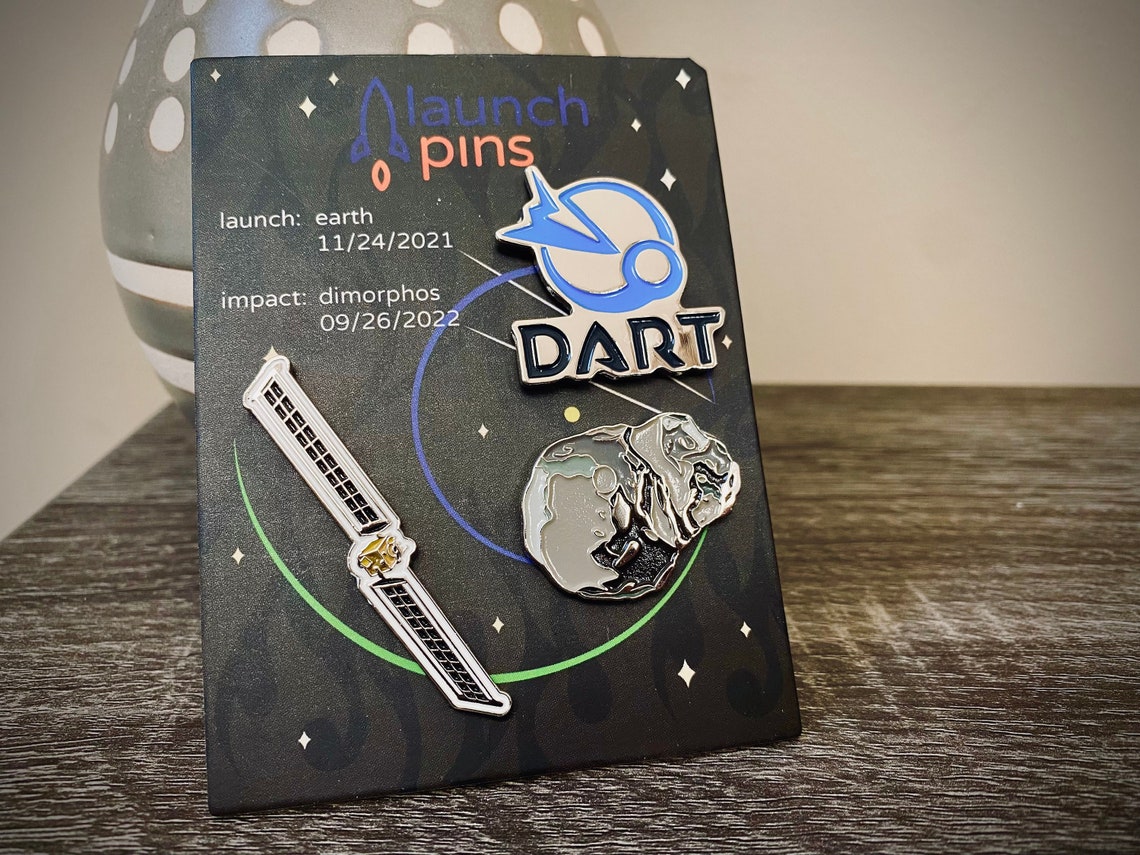 DART Mission Pin Collection | Etsy