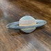Saturn Hard Enamel Pin - Etsy