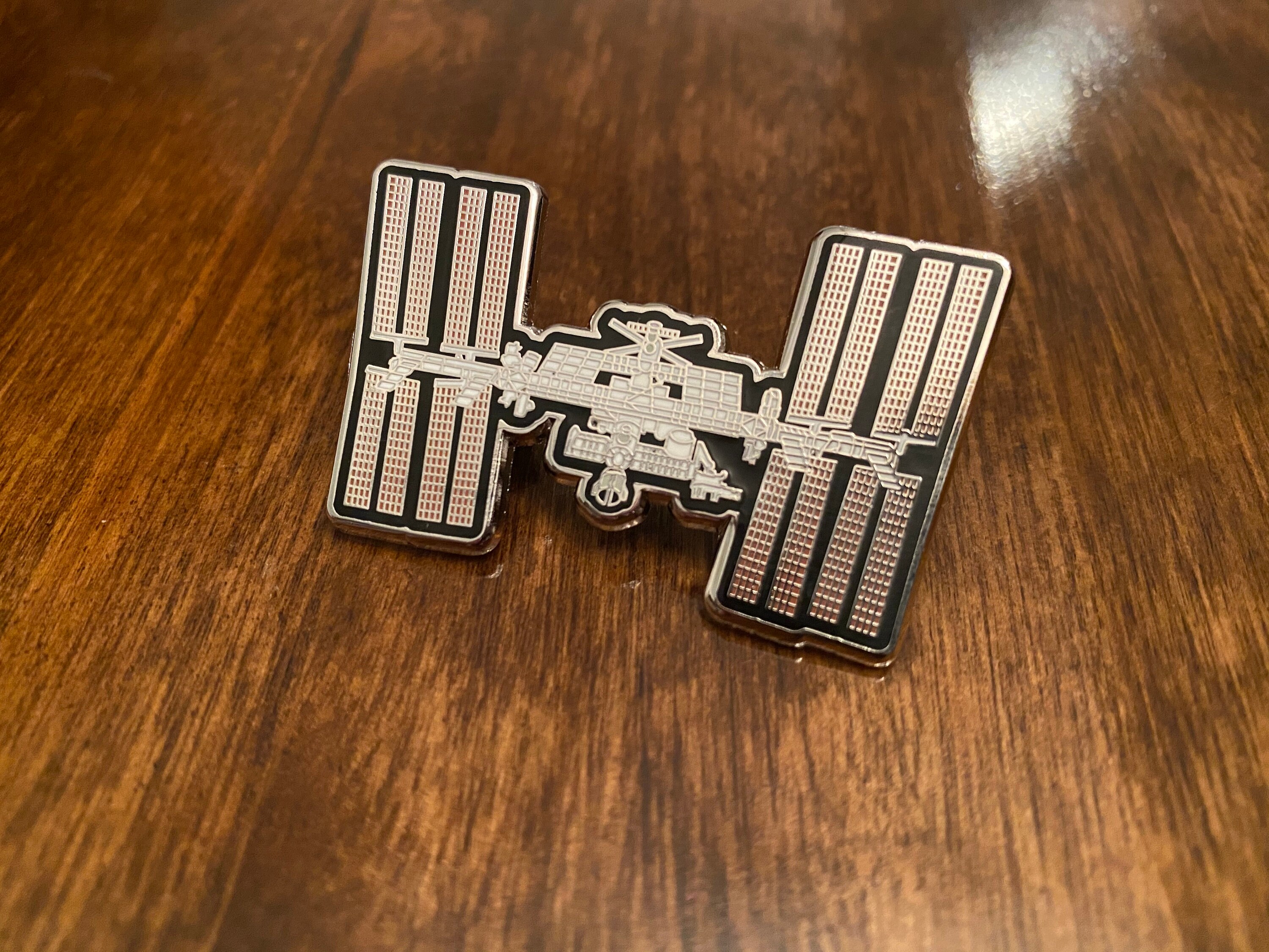 International Space Station (ISS) Enamel Pin - Etsy