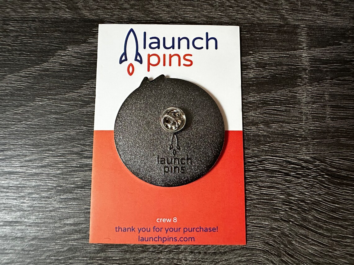 NASA Crew-8 USCV-8 Mission Patch Hard Enamel Pin - Etsy