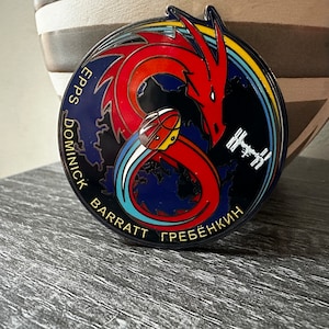 NASA Crew-8 USCV-8 Mission Patch Hard Enamel Pin - Etsy