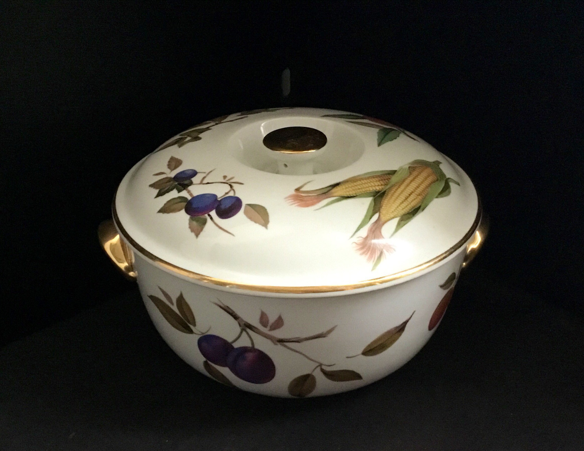 Royal Worcester,evesham Range Round Casserole Dish - Etsy
