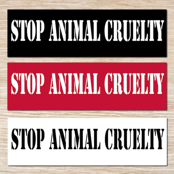 Animal Cruelty - Etsy