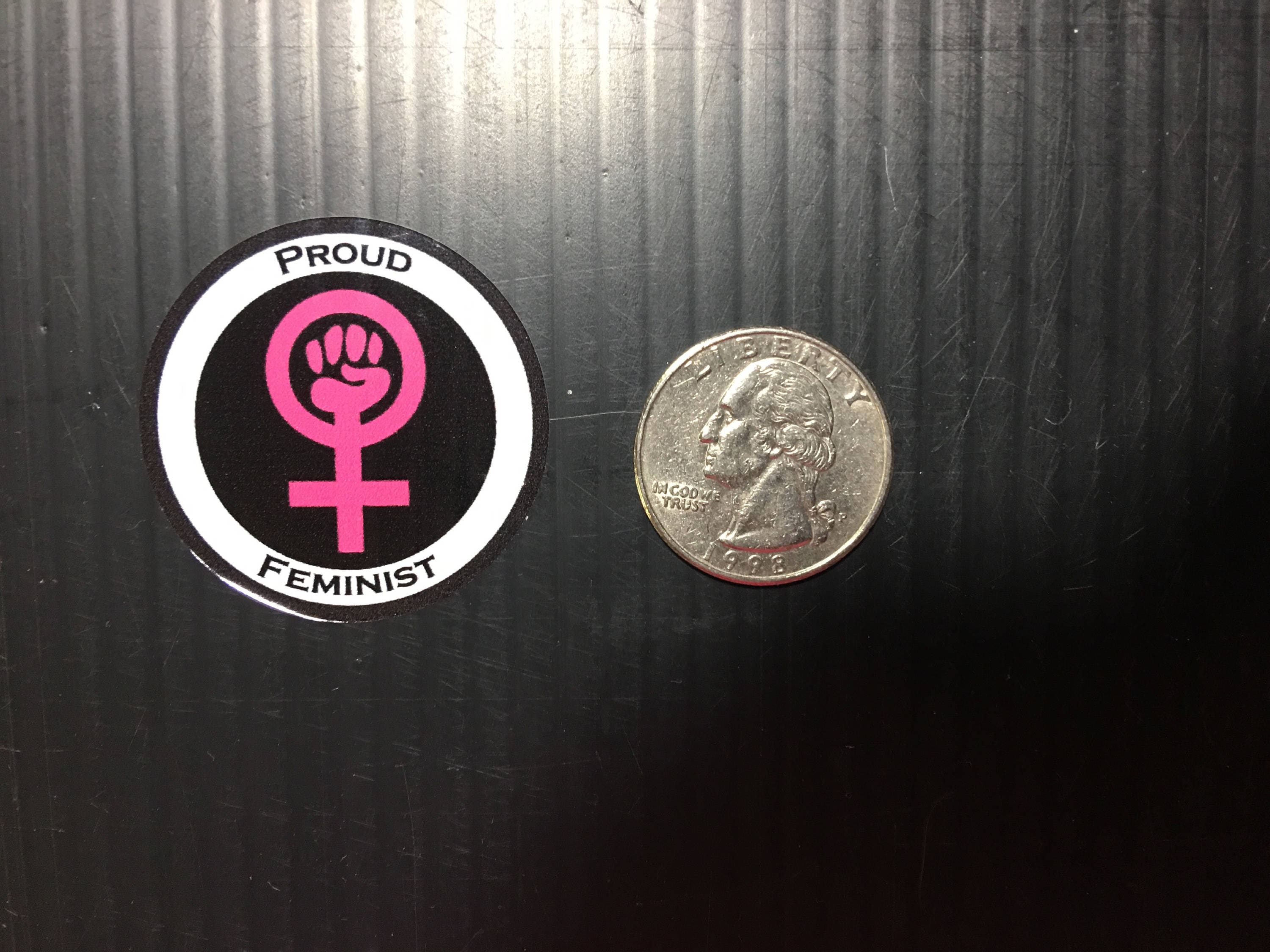 Proud Feminist Sticker Sheet Vinyl Decal | Etsy