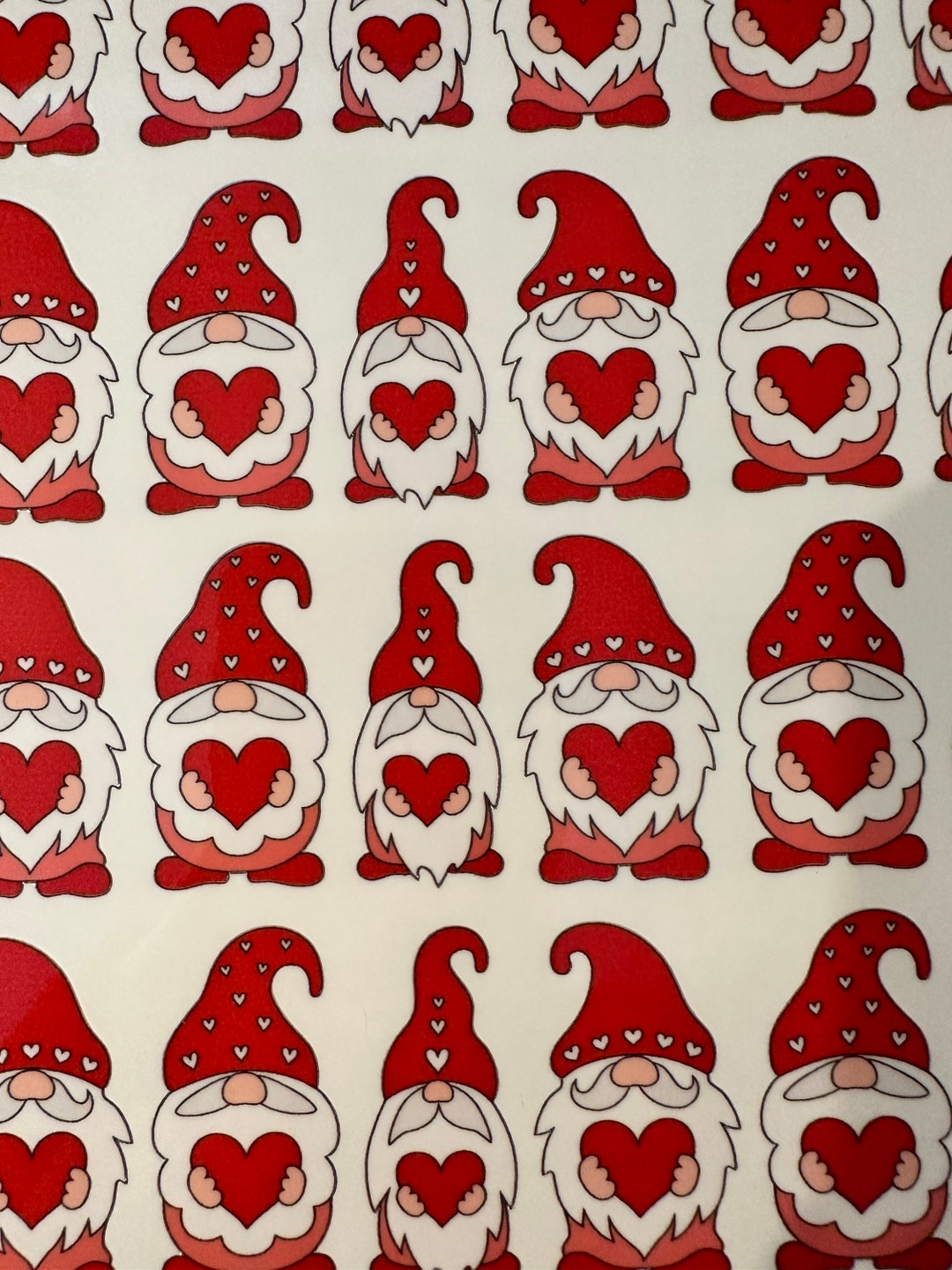 Valentine’s Day / Love Gnome Sticker Sheet - 53 Stickers - Etsy