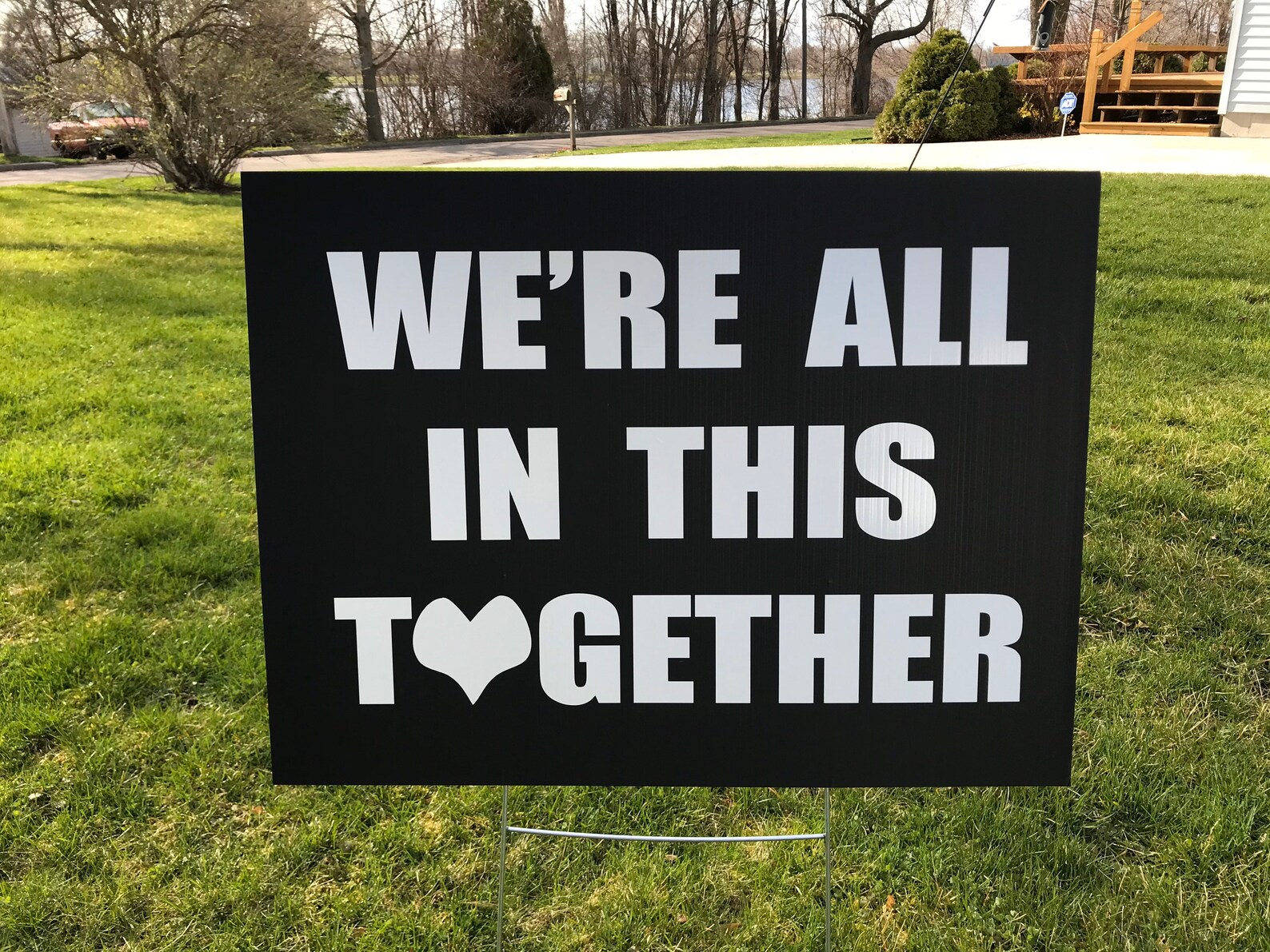 Were All in This Together Yard Sign | Etsy