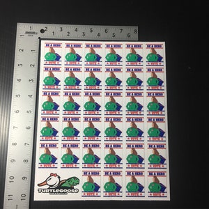 Be a Hero VOTE Sticker Sheet, Vinyl Decals, Address Labels 34 Stickers ...