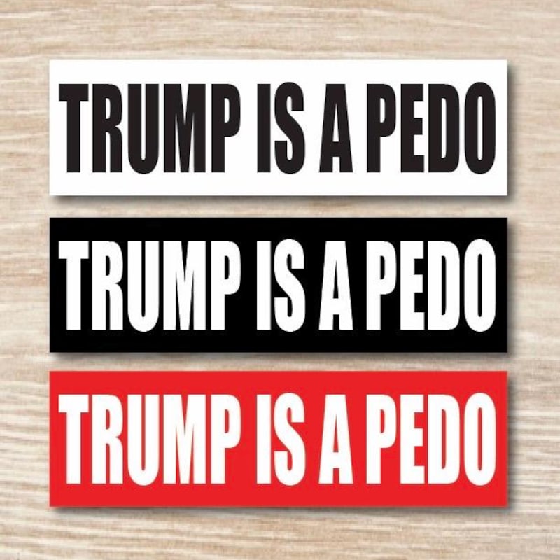 Trump is a Once - Etsy