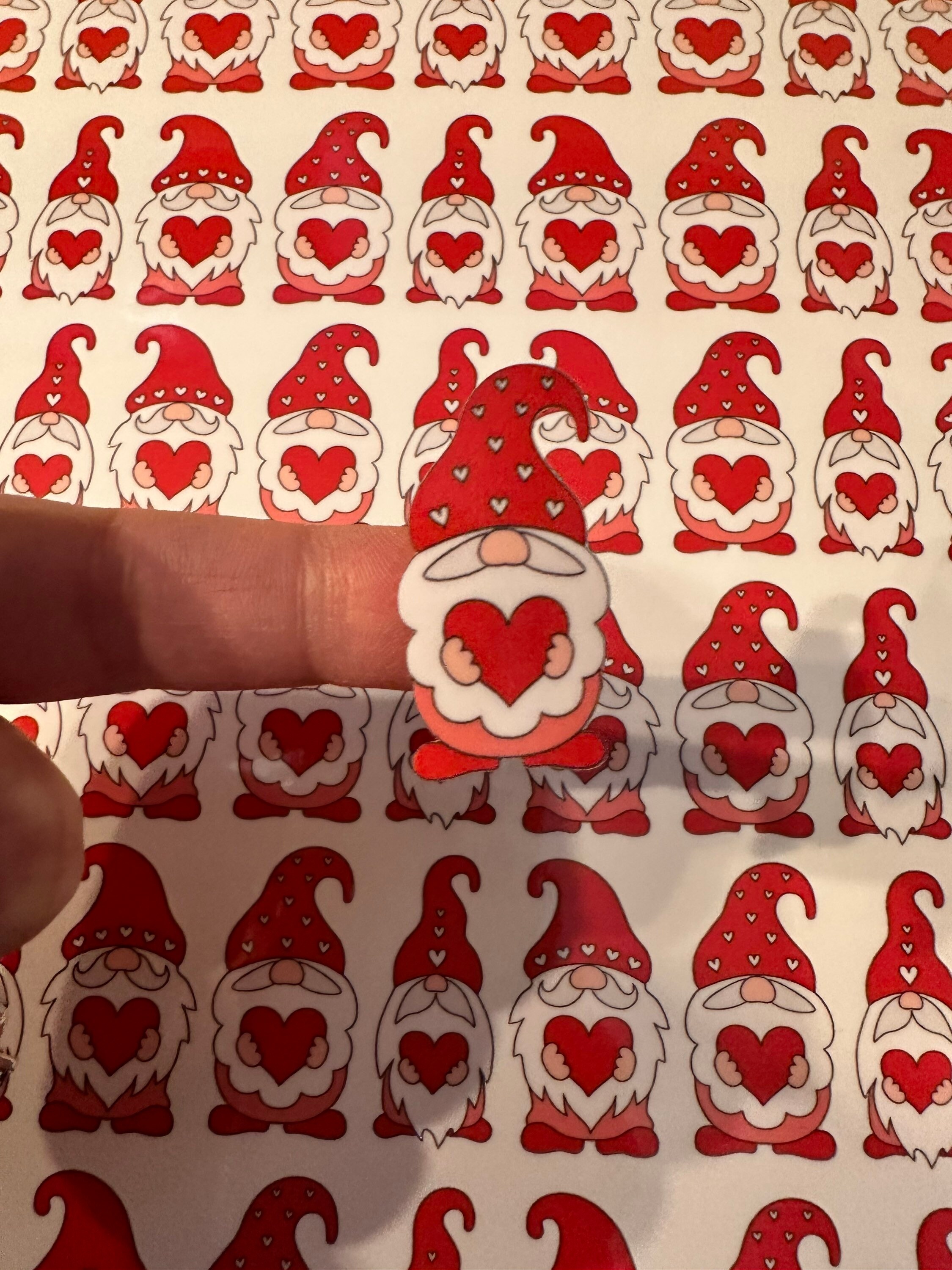 Valentine’s Day / Love Gnome Sticker Sheet - 53 Stickers - Etsy