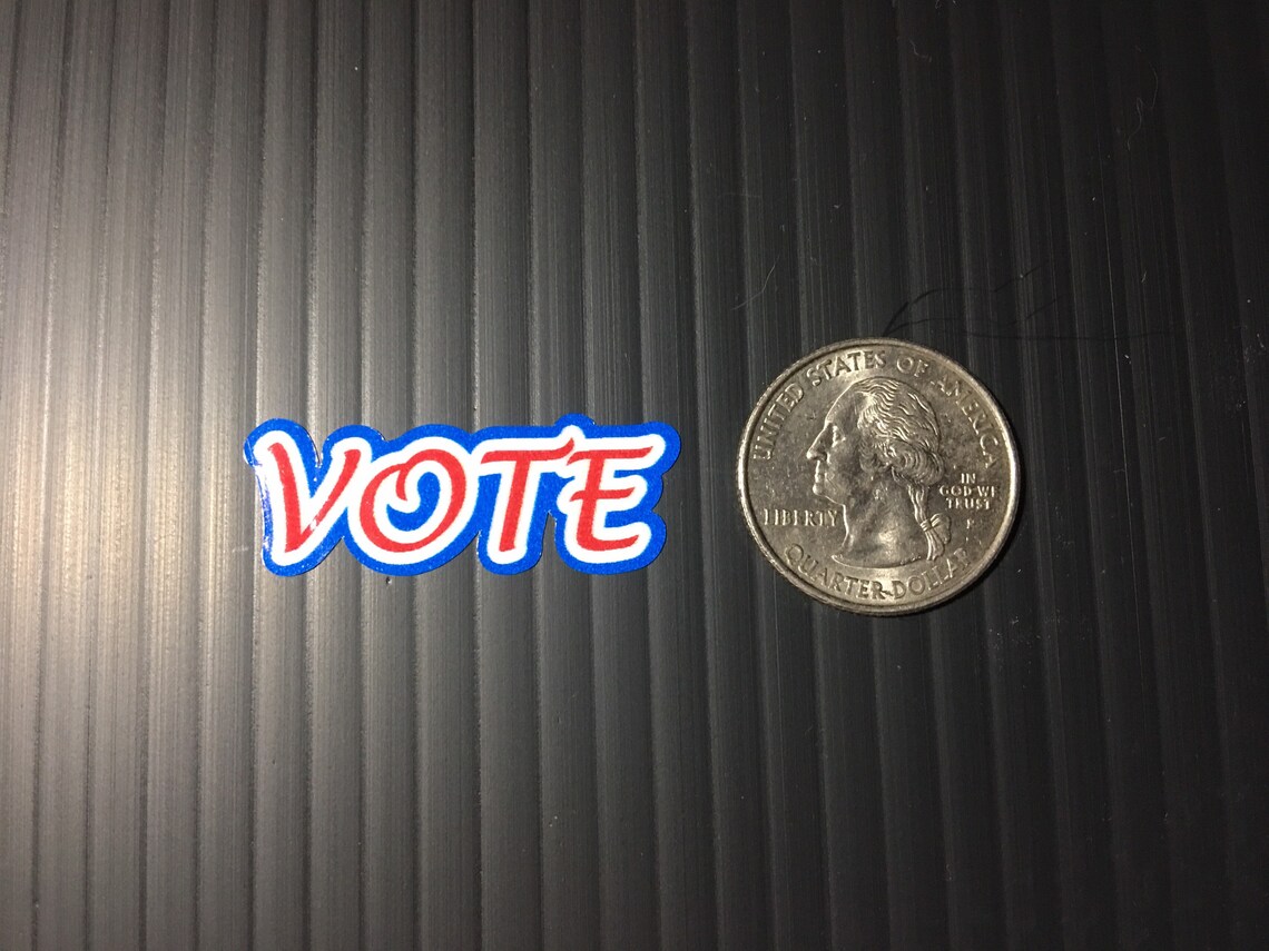 Vote Sticker Sheet - 102 Stickers - Etsy