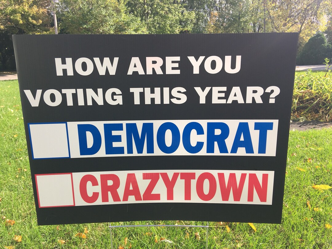 How Are You Voting This Year? Double Sided Yard Sign - Etsy