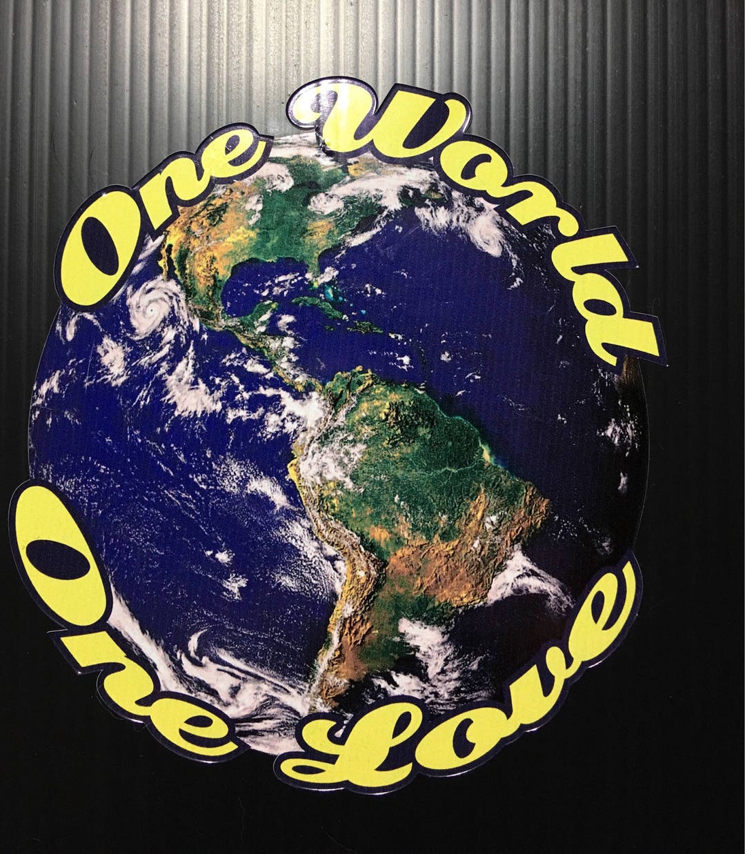 One World, One Love Sticker, Decal - Etsy