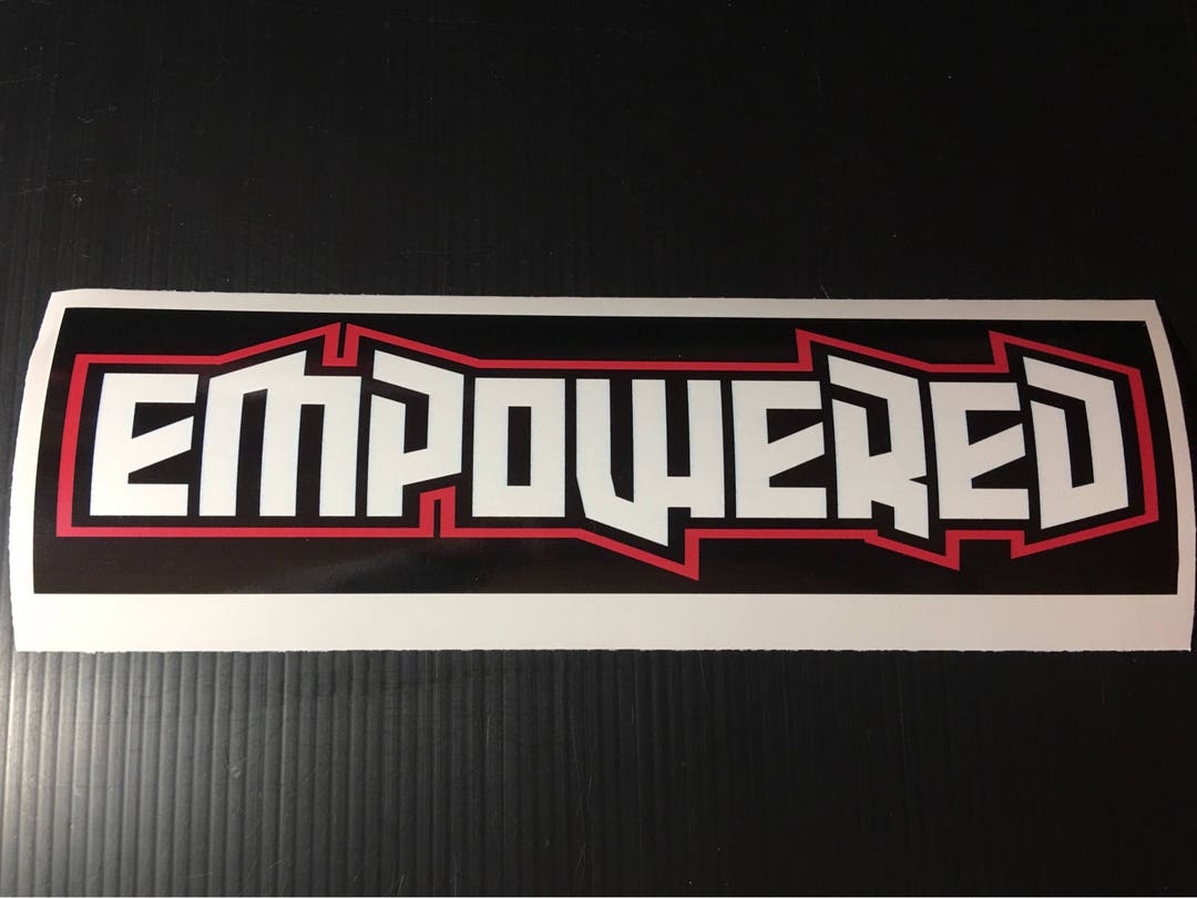 Empowered Bumper Sticker Vinyl Decal - Etsy