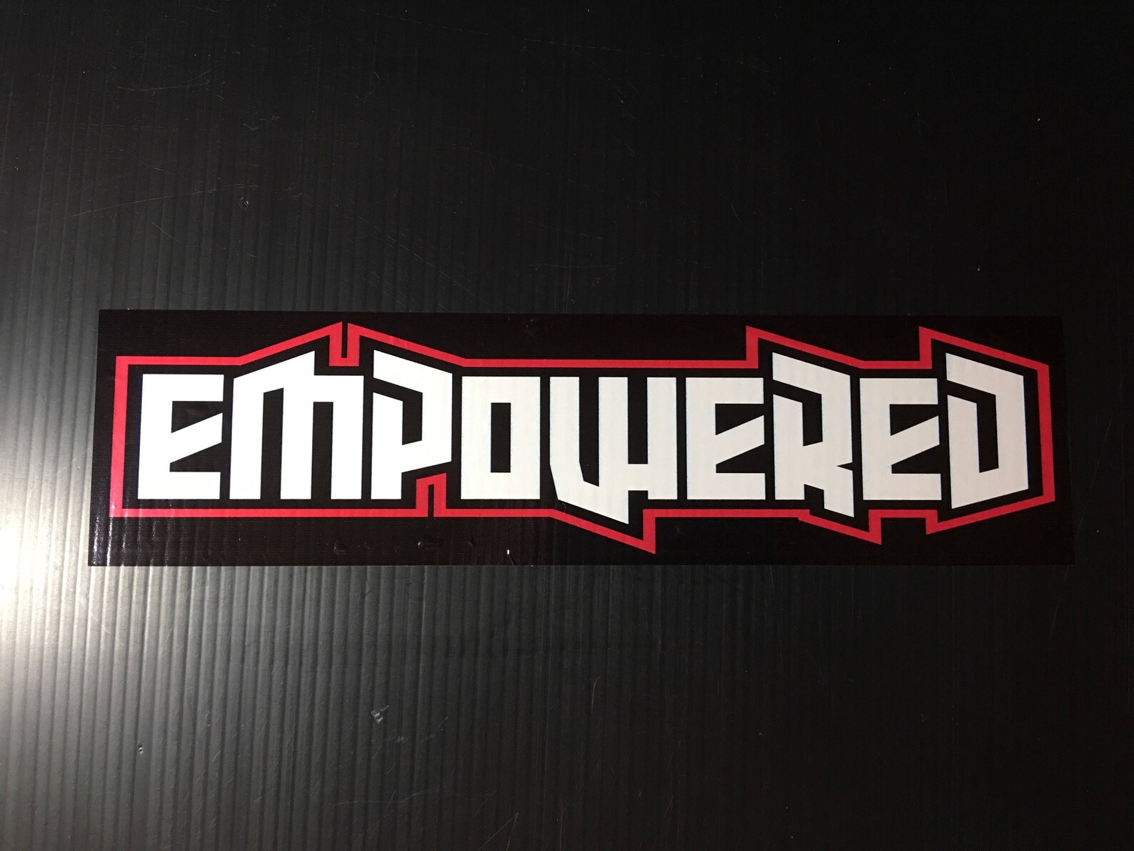 Empowered Bumper Sticker Vinyl Decal | Etsy
