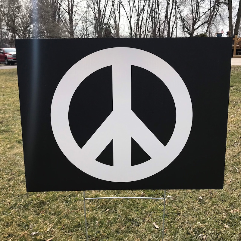 Peace Banner - Etsy