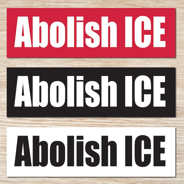 Anti Ice Bumper Stickers - Etsy