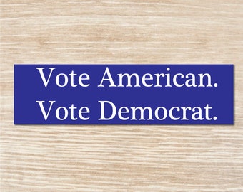 Vote Bumper Sticker | Etsy