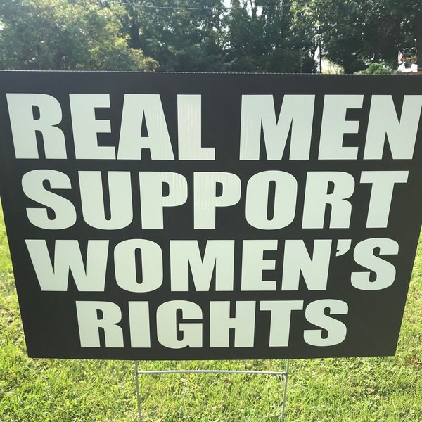 Support Women Rights Yard Sign - Etsy