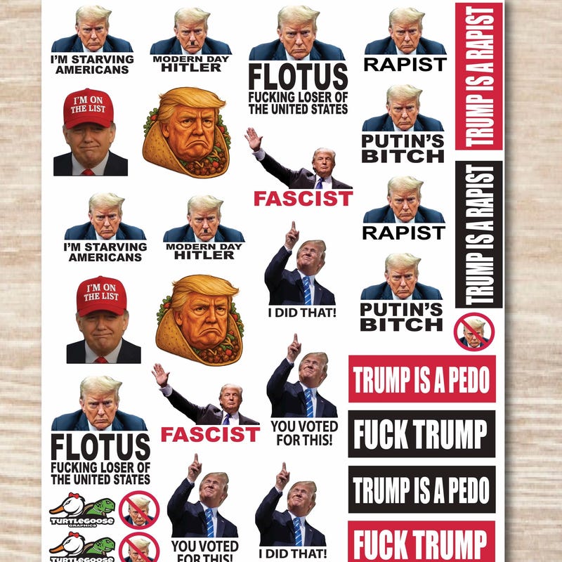 Anti Trump Decals and Stickers - Etsy