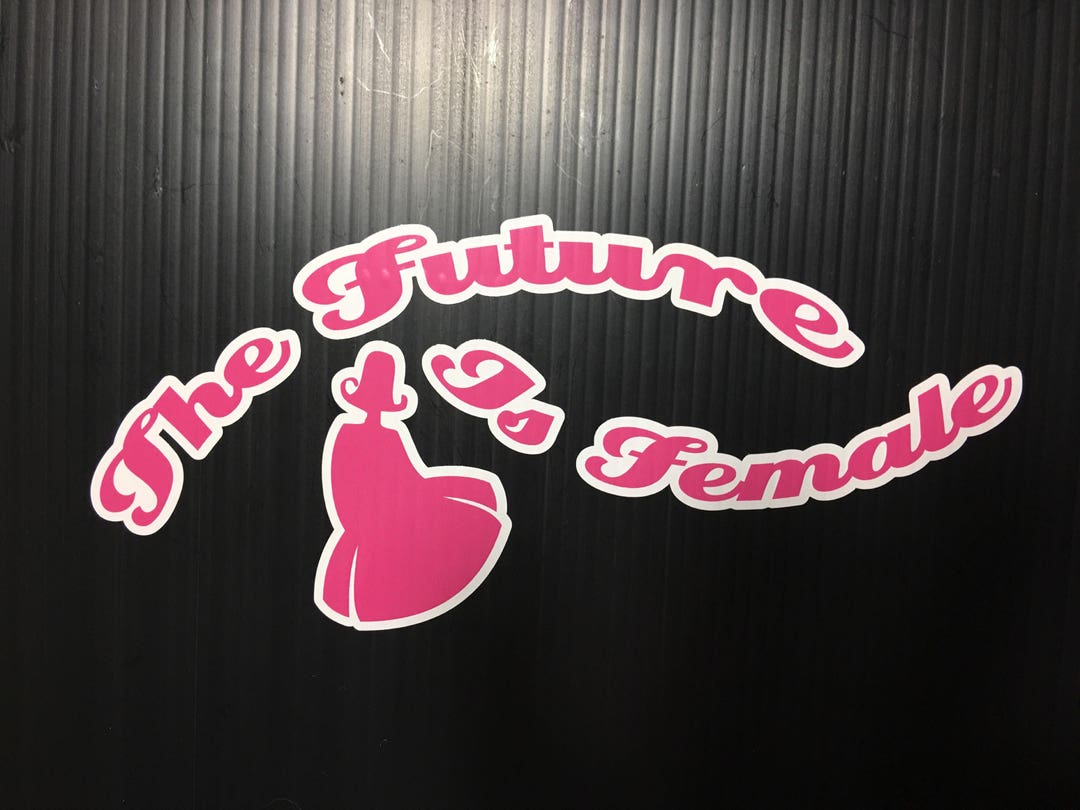 The Future is Female Sticker, Feminist Decal - Etsy