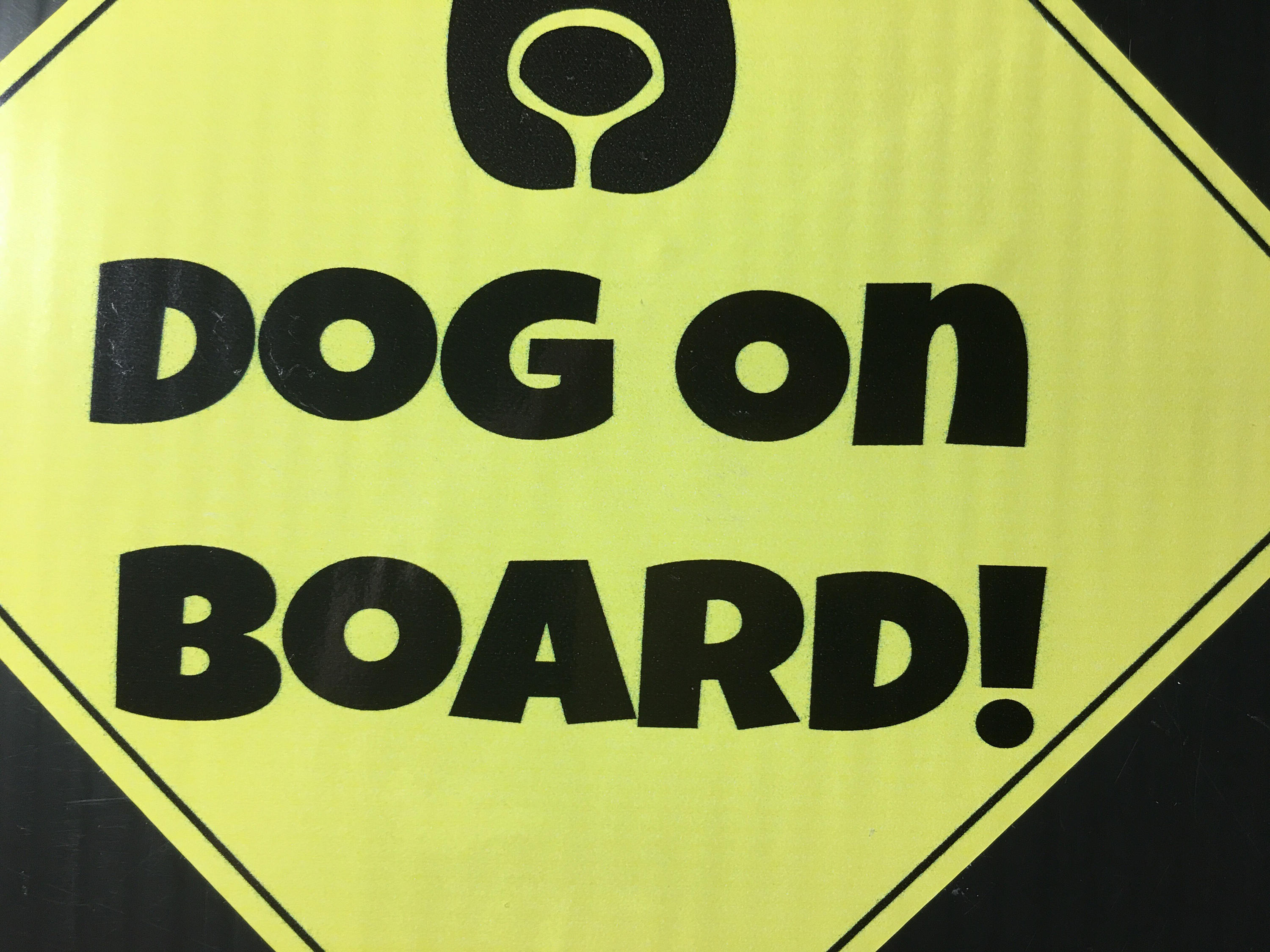Dog on Board Sticker Vinyl Decal - Etsy