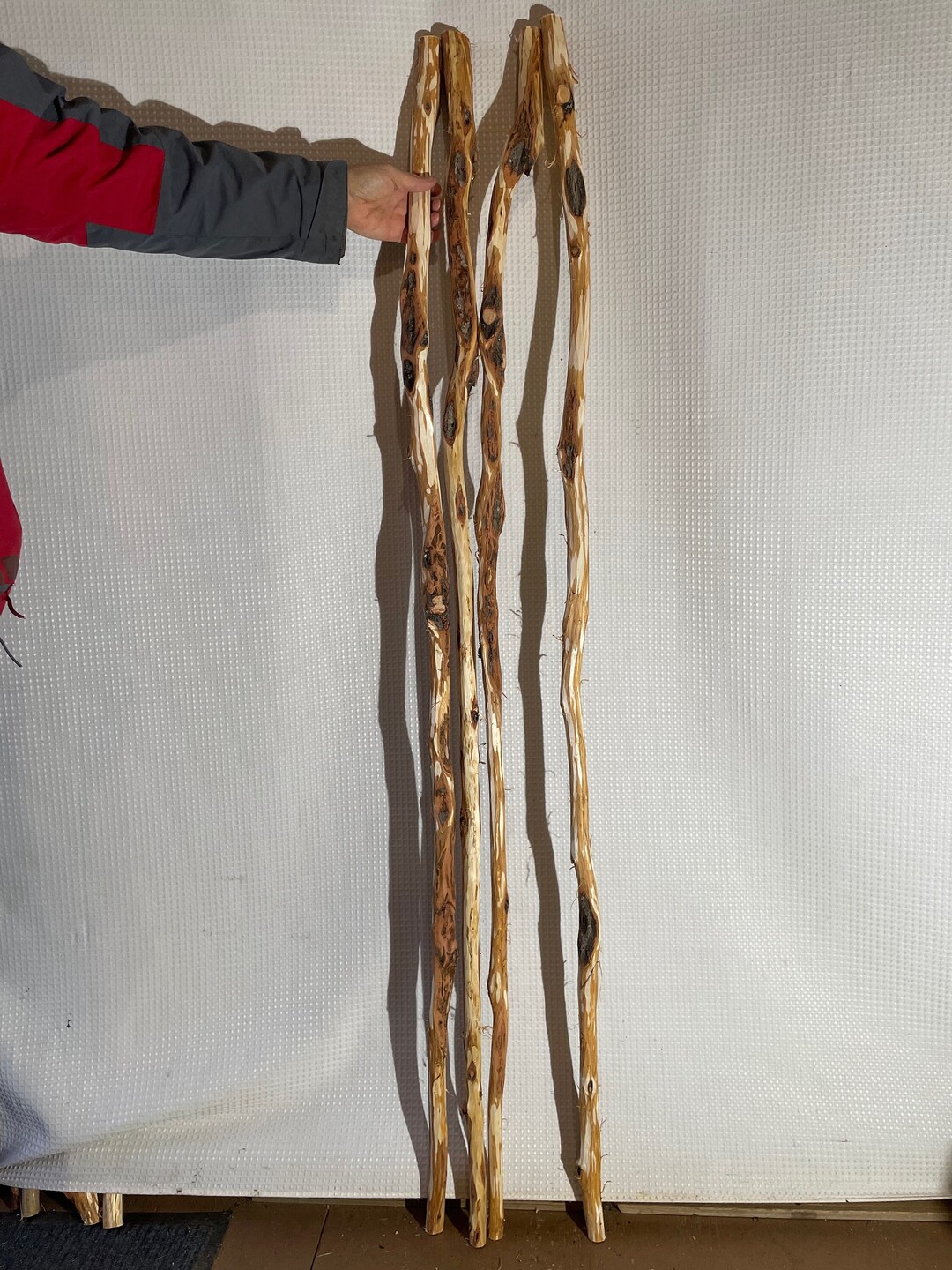 Four 65 Diamond Willow Walking Stick Blanks 1605 - Etsy