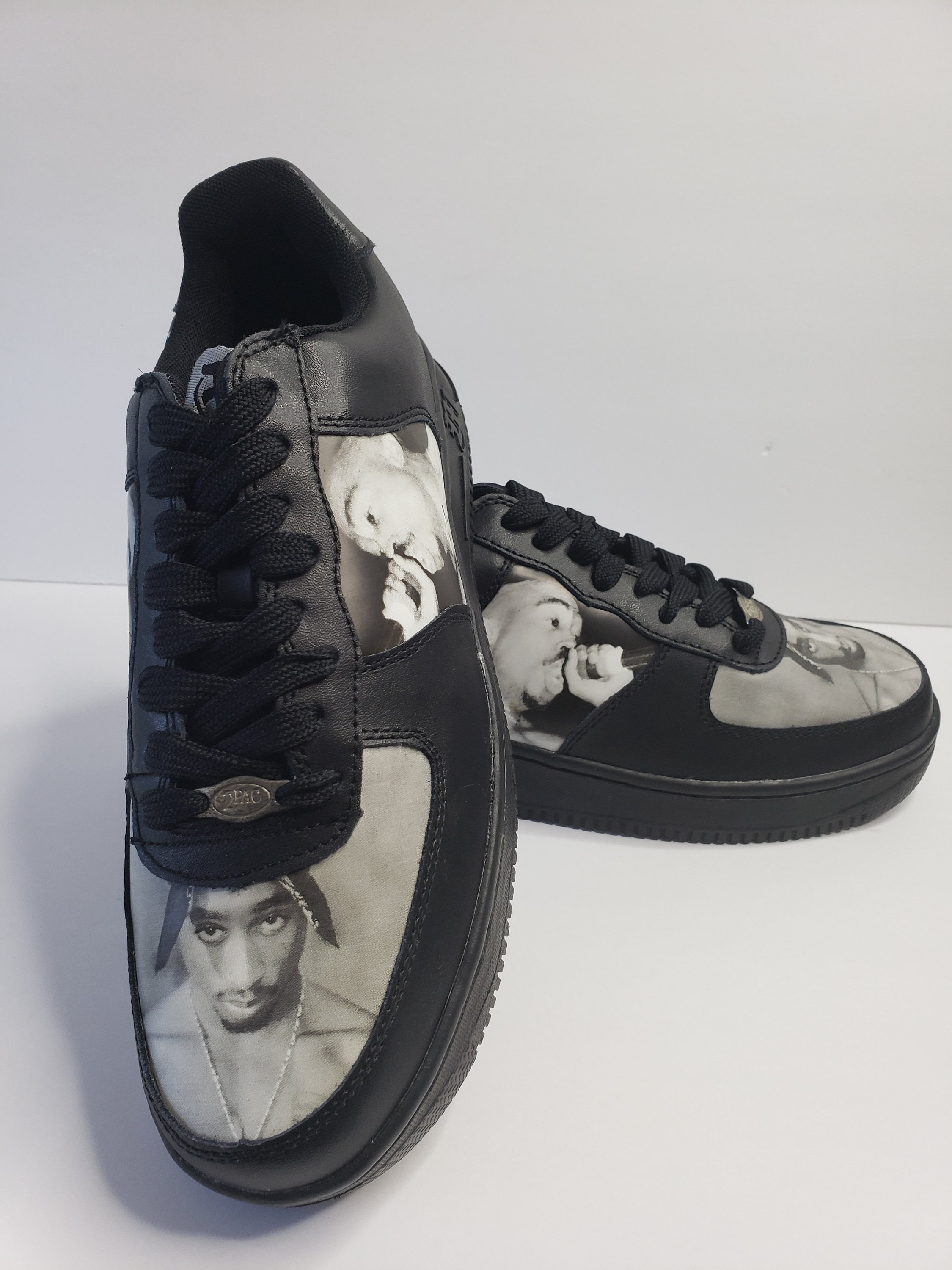 Makaveli 2pac REDEMPTION All Eyez on Me Sneakers - Etsy