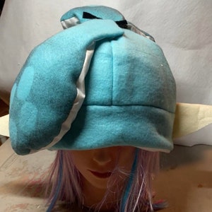 Splatoon 3 Inspired Inkling Squid Octoling Hat Fabric Costume Cosplay ...