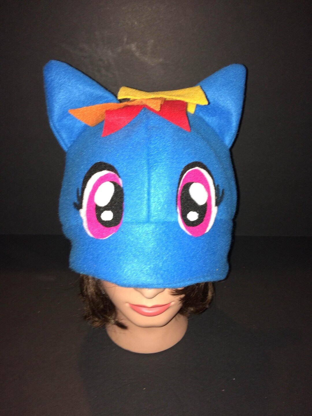 MLP Pony Inspired Hat Costume Cosplay Warm Many to Chose From - Etsy