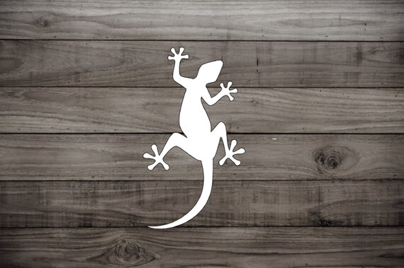 2 Lizard Vinyl Decals. Car Window Laptop Decal Gifts Under - Etsy