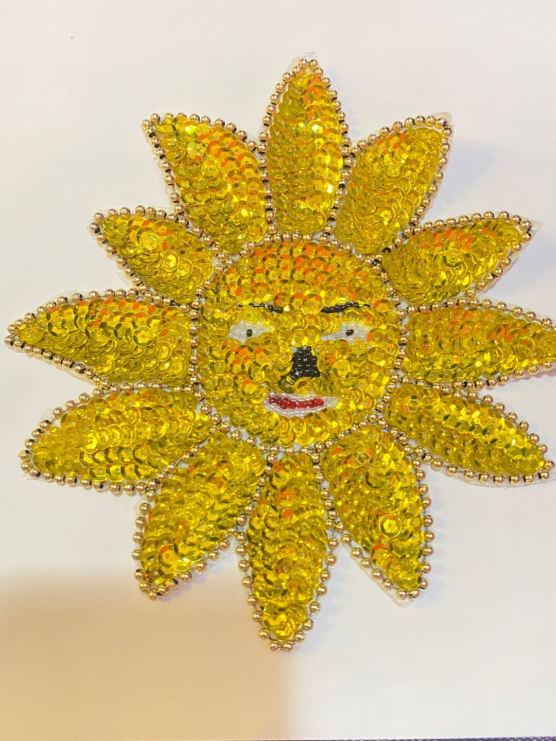 Mexican Sun Sequin Patch, Mexico Sequin Patching, Sew on Patch, Patch ...