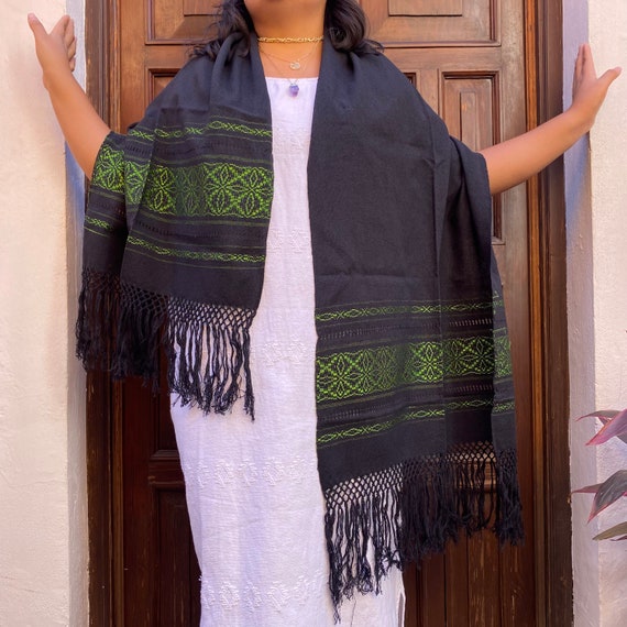 Rebozo Mexicano Chalina Mexican Rebozo Scarf Bufandas | Etsy