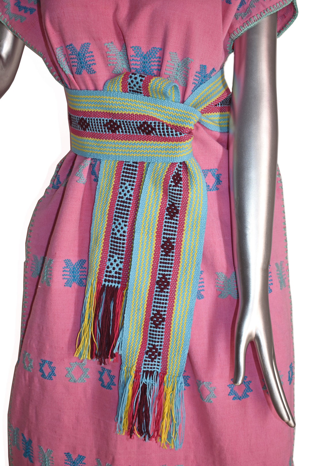 Woven Sash, Woven Sash Belt, Cinturón, Belt, Mexican Sash Belt, Mexican ...