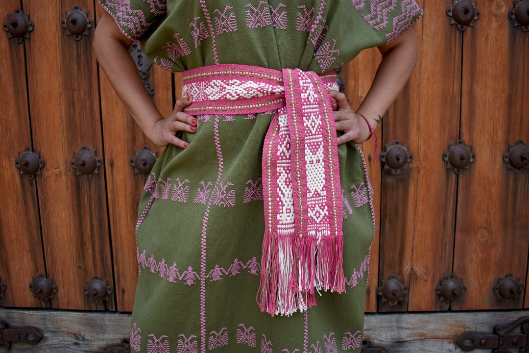 Woven Sash, Woven Sash Belt, Cinturón, Belt, Mexican Sash Belt, Mexican ...