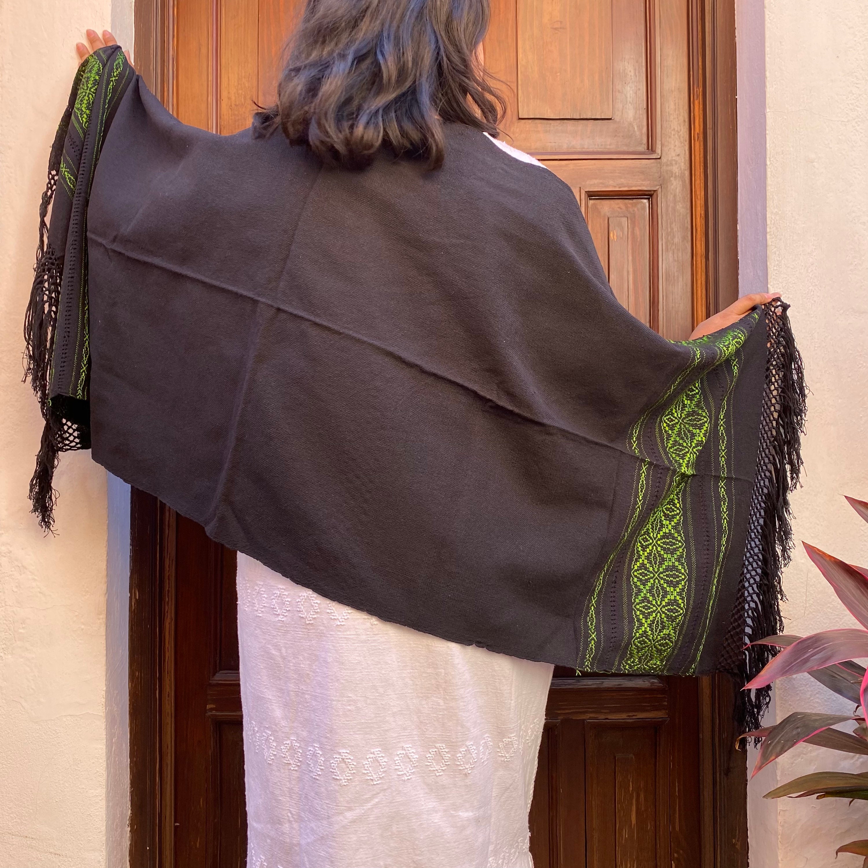 Rebozo Mexicano, Chalina, Mexican Rebozo, Scarf, Bufandas, Fulares, Bufanda Mexicana , Deshilado ...