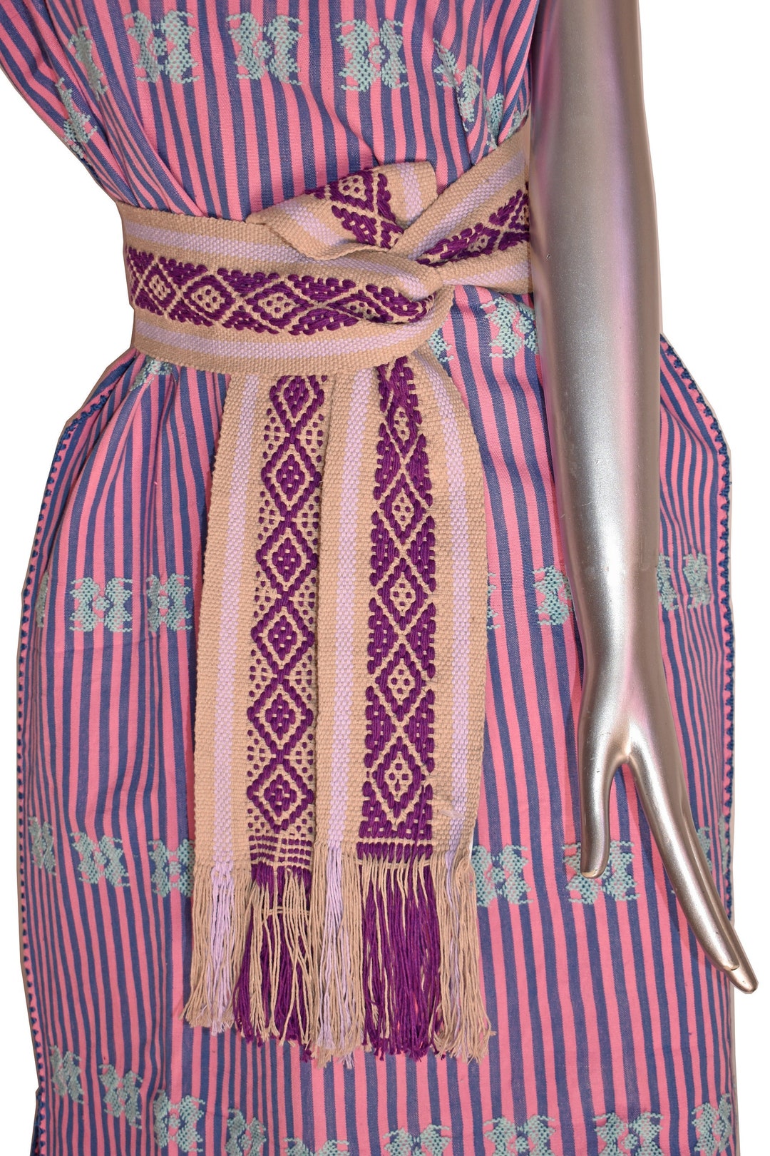 Woven Sash, Woven Sash Belt, Cinturón, Belt, Mexican Sash Belt, Mexican ...