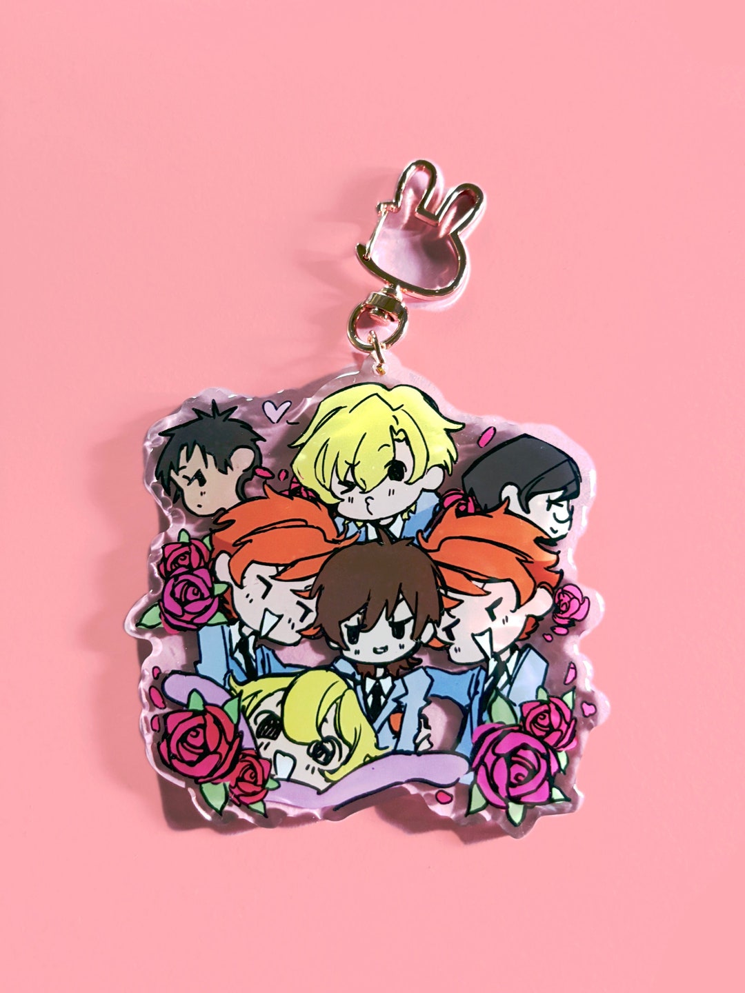 Ouran High School Host Club Large Epoxy Charm - Etsy