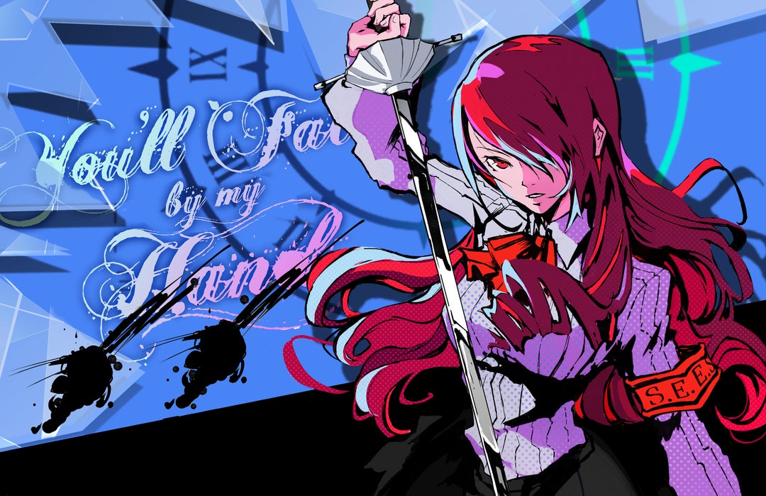Mitsuru Kirijo All Out Attack Print Persona 3 - Etsy
