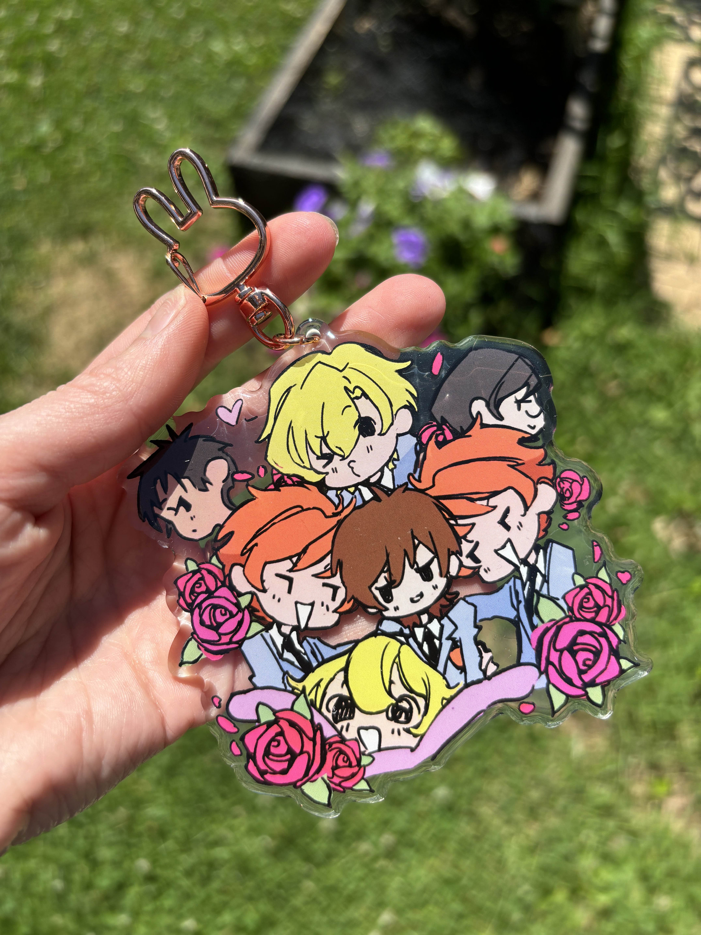 Ouran High School Host Club Large Epoxy Charm - Etsy