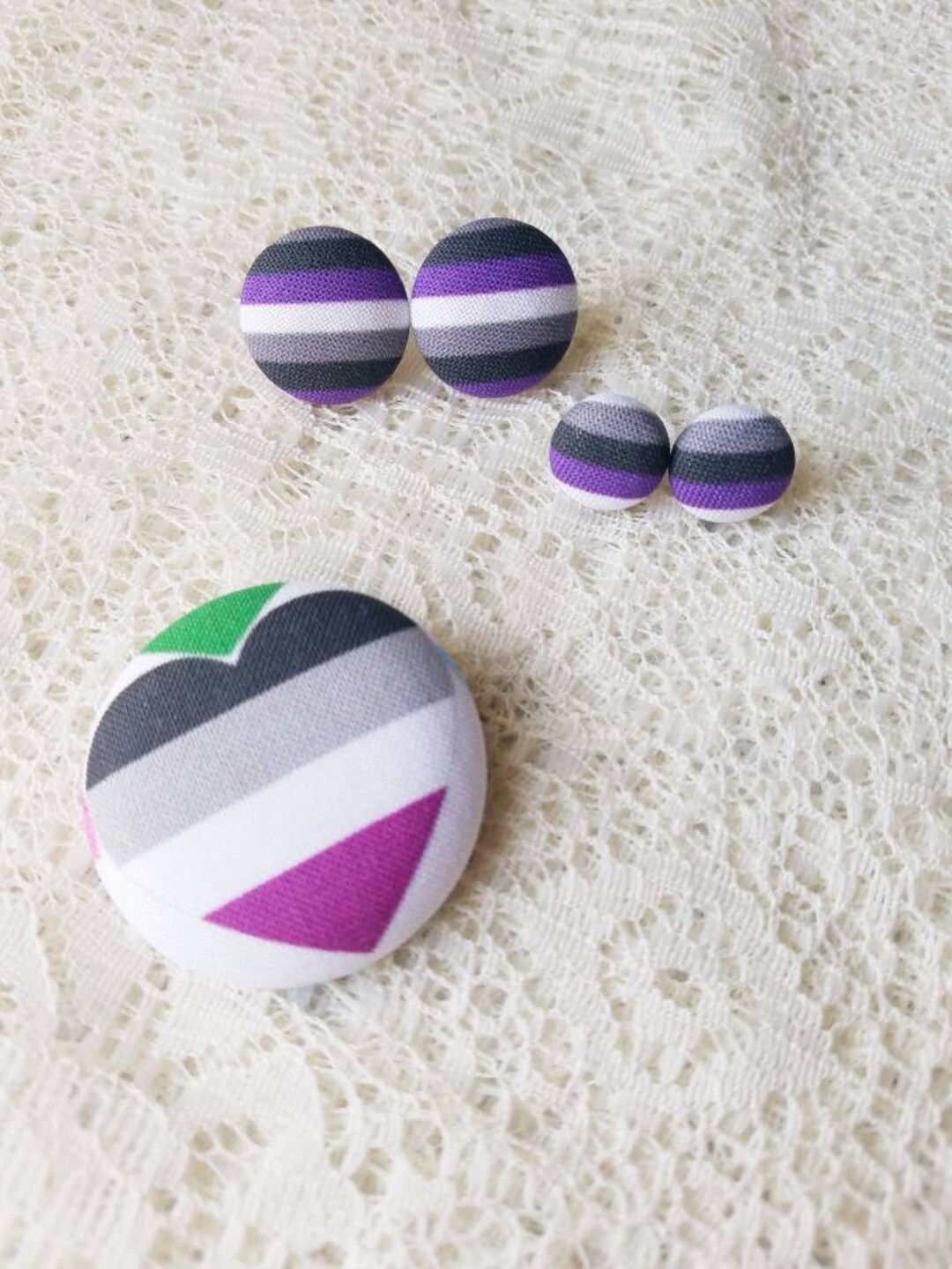 Ace Pride Earrings/asexual Pride Jewelry/asexual Pride/asexual Pride ...