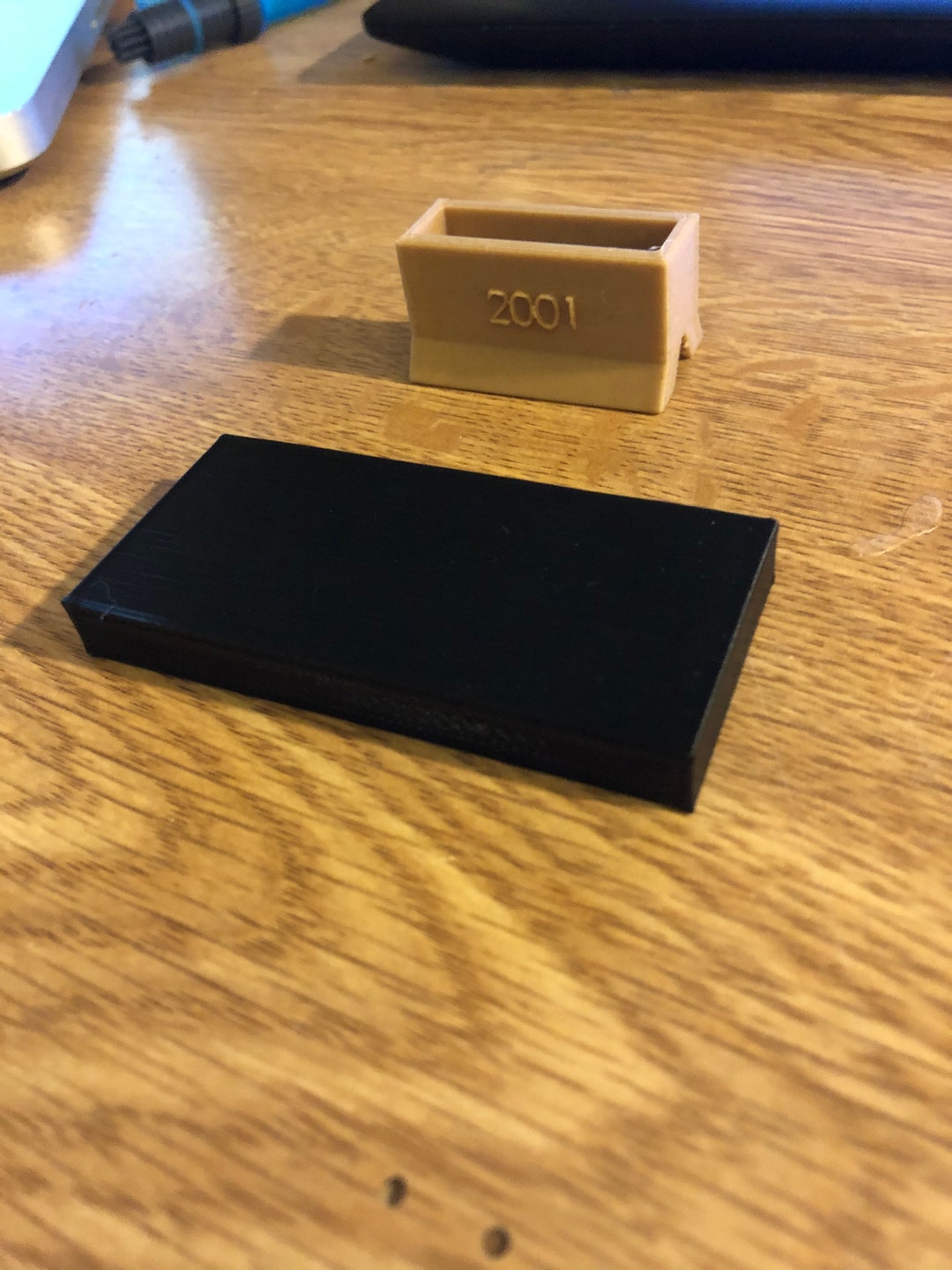 Mini Version. 2001: A Space Odyssey With Base. Black Alien Monolith ...
